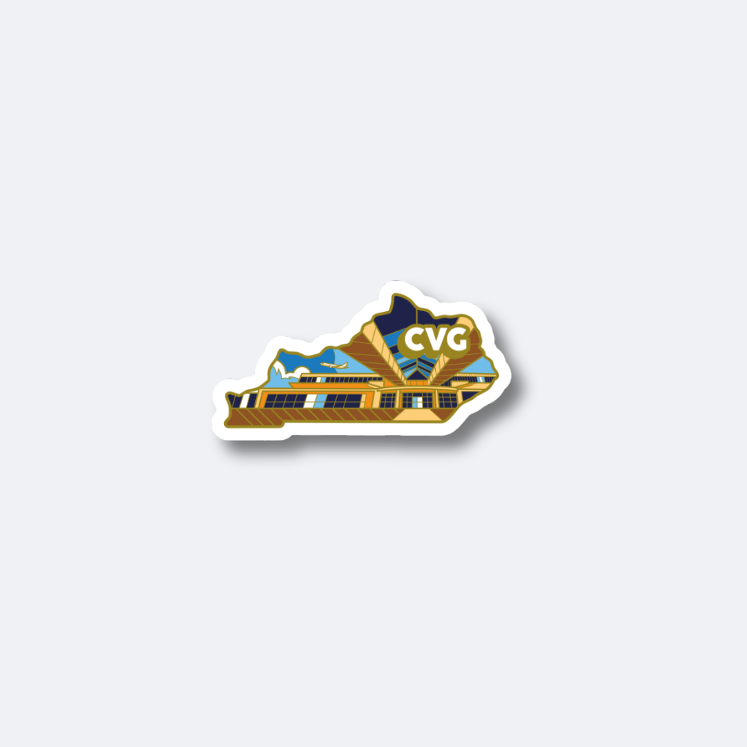 CVG Airport Sticker – Cincinnati/Northern Kentucky International Airpo ...